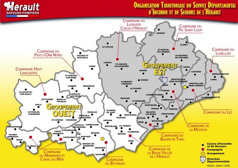 Notre organisation | SDIS34
