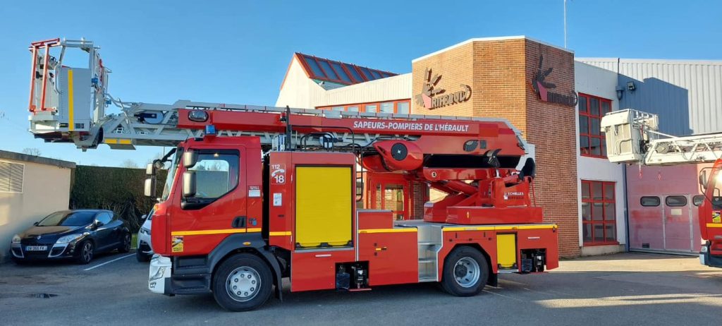 RÉCEPTION DE DEUX ÉCHELLES | SDIS34